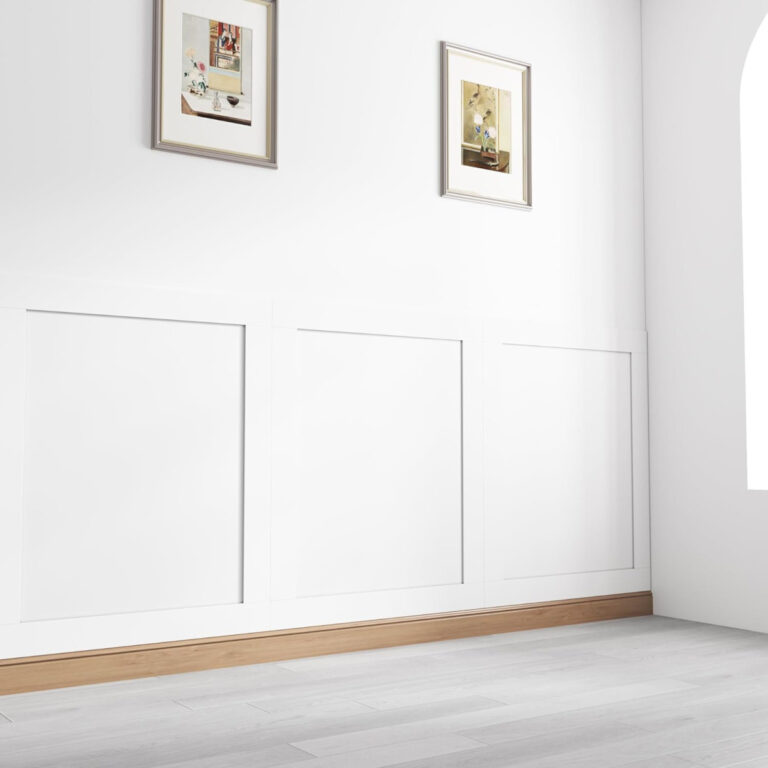 Wall Panelling Kit 3D Paintable MDF Wall Mounting Kit - Home Treats UK